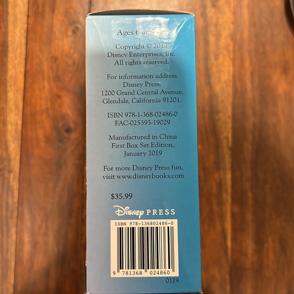 Disney | Other | Disney Princess Chapter Books Collection Set Of 4 One ...